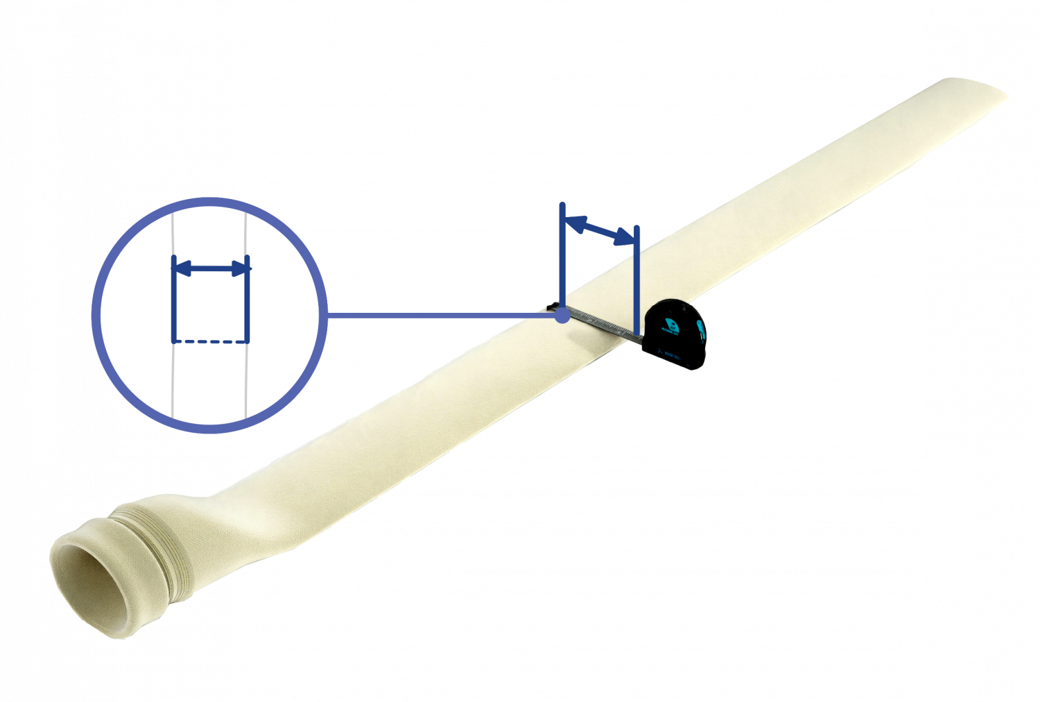 Top Load Snap Band Baghouse Filter & Cage Measuring Guide - Baghouse.com